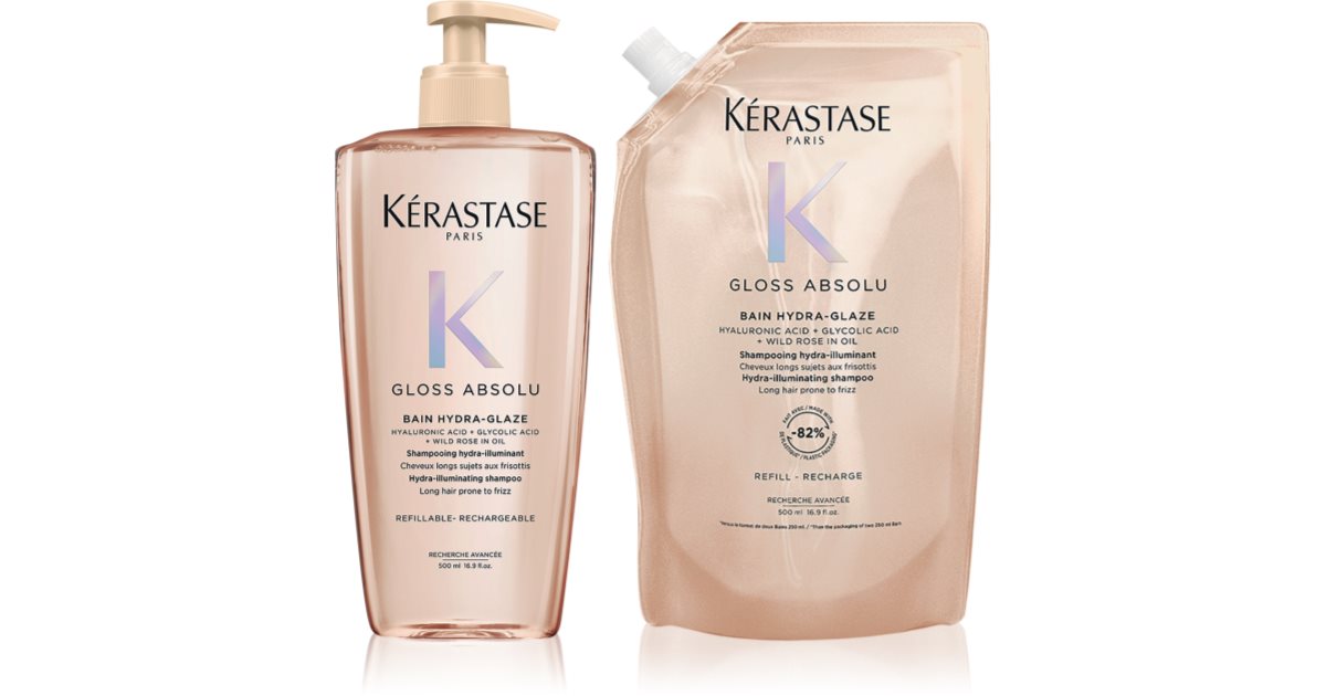 Kérastase Gloss Absolu formato poupança para cabelo brilhante e macio ...