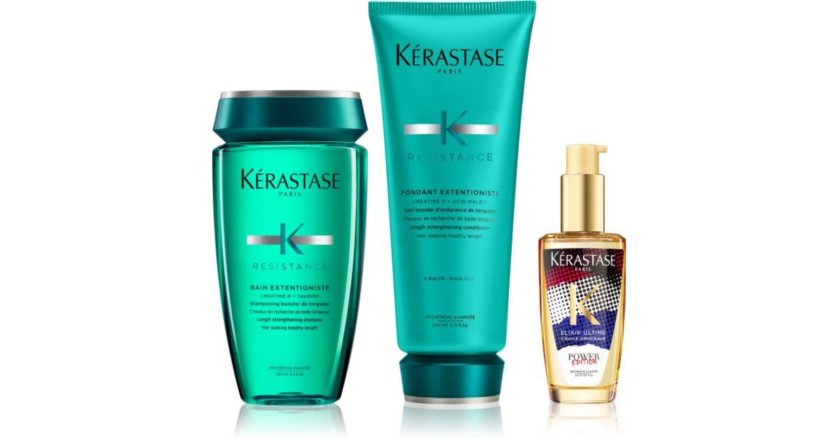 Kérastase Résistance economy pack for hair growth and strengthening ...