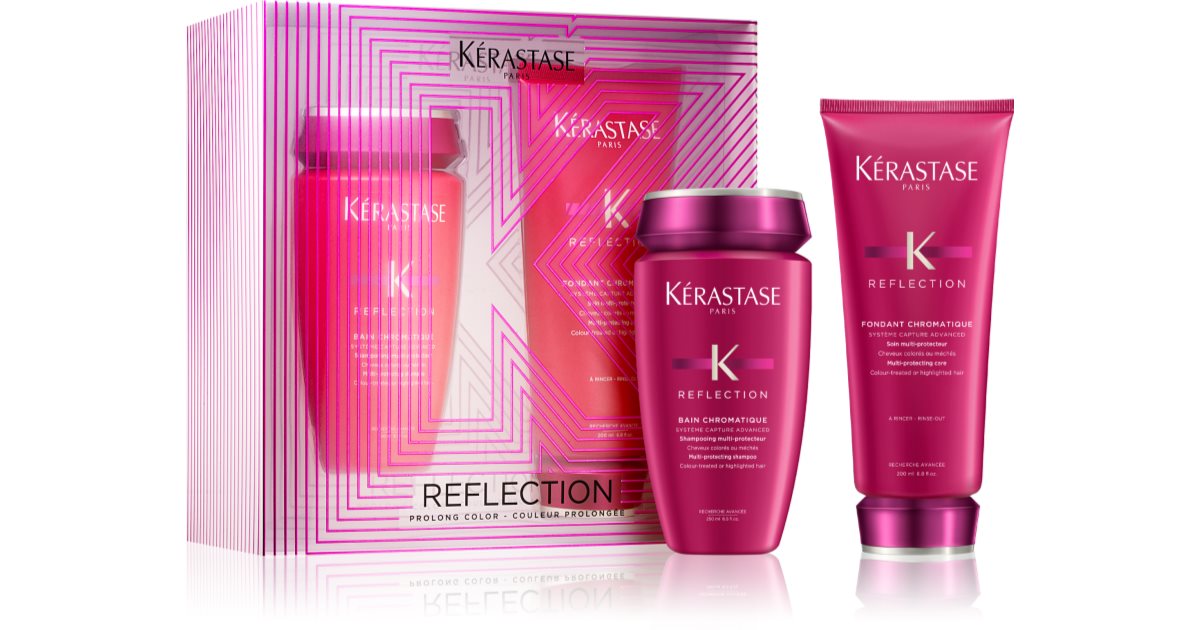 Kérastase Réflection Chromatique ensemble pour cheveux colorés et ...