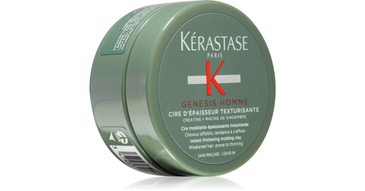 Kérastase Genesis Homme Cire D'Épaisseur Texturisante Modelleeriv ...