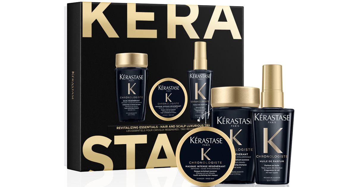 Kérastase Chronologiste coffret cadeau avec effet revitalisant | notino.fr