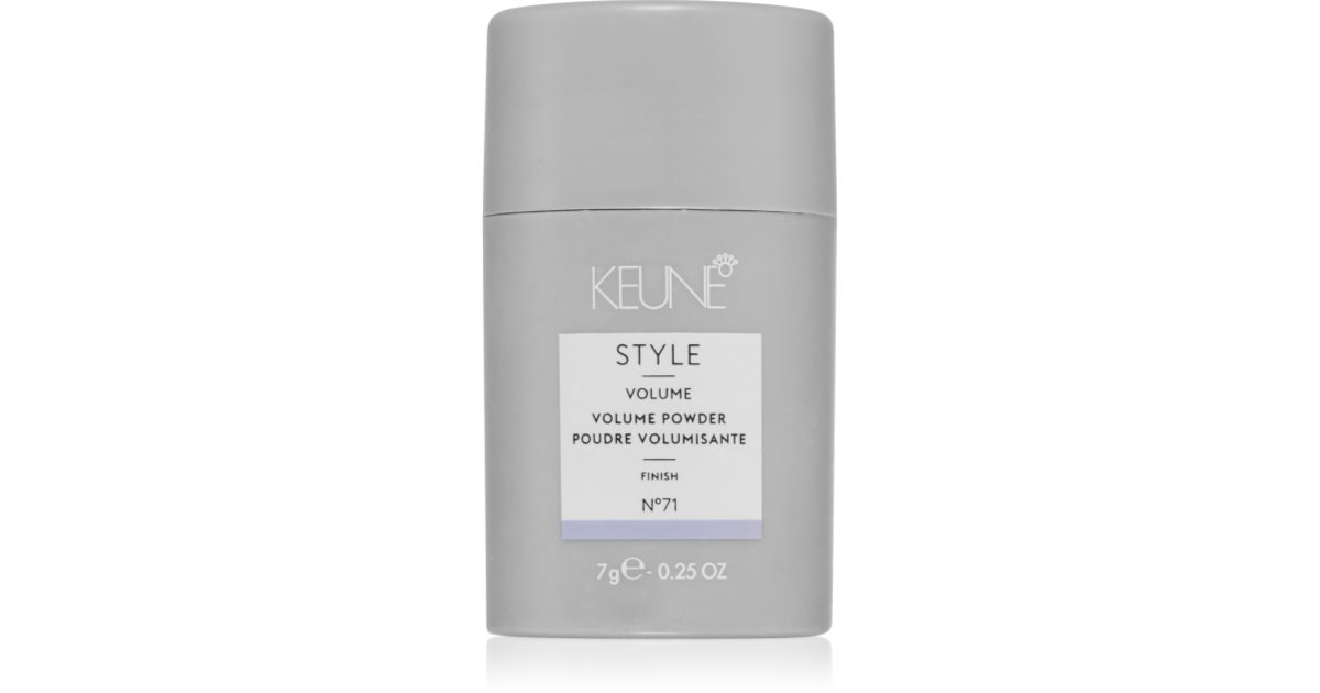 Keune Style Volume Powder poudre volumisante et matifiante pour cheveux ...