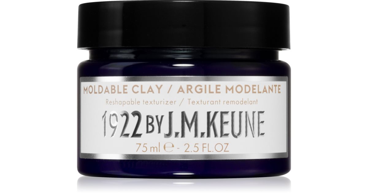 Keune 1922 Moldable Clay arcilla moldeadora de acabado mate para el ...