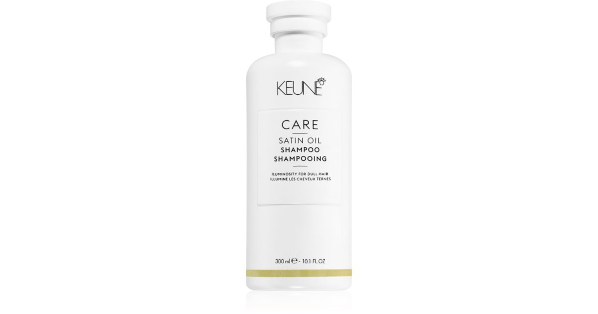 Keune Care Satin Oil Shampoo shampoing pour des cheveux brillants et ...