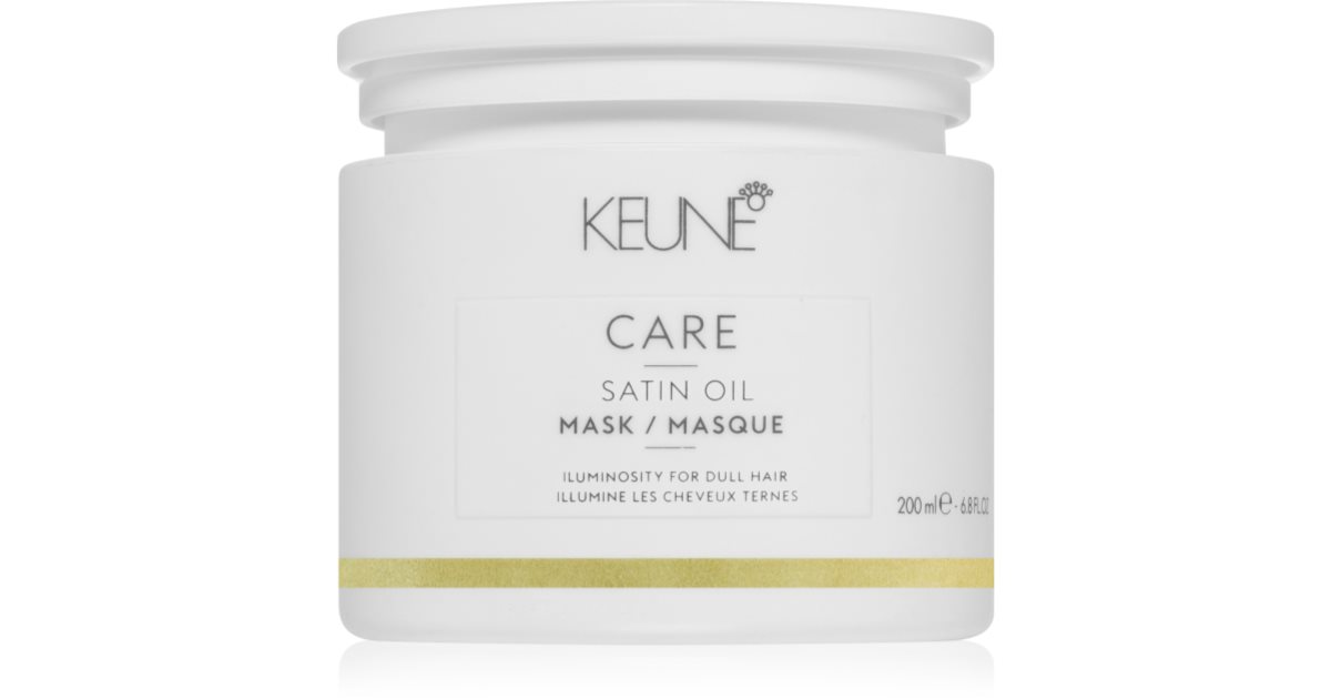 Keune Care Satin Oil Mask masque hydratant cheveux | notino.be