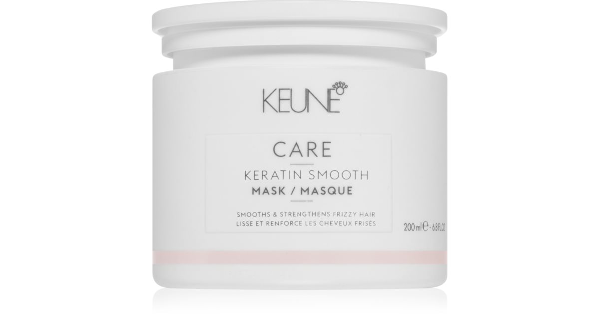 Keune Care Keratin Smooth Mask maska nawilżająca do włosów do włosów ...