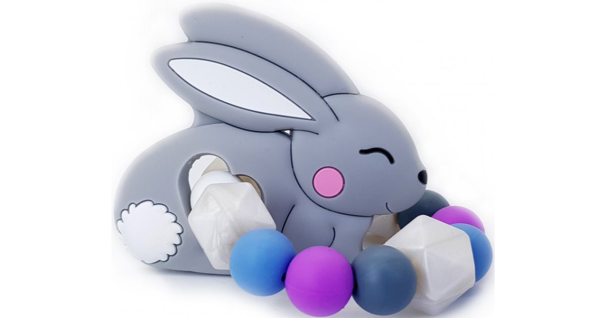 KidPro Teether Bunny Grey | notino.pl