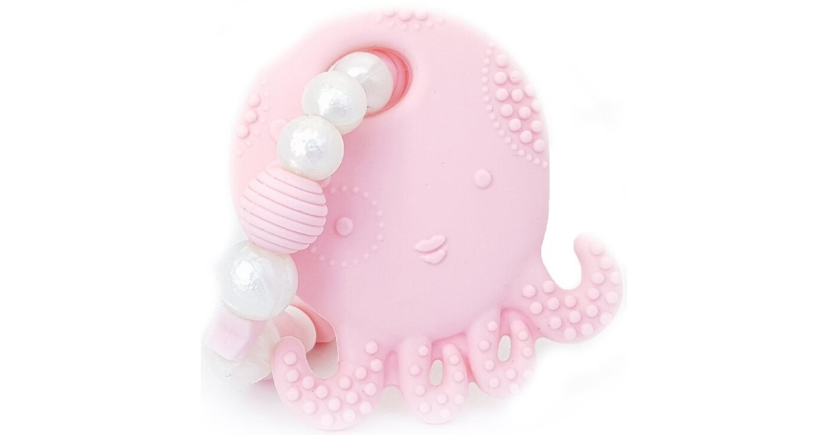 KidPro Teether Squidgy Pink chew toy | notino.co.uk