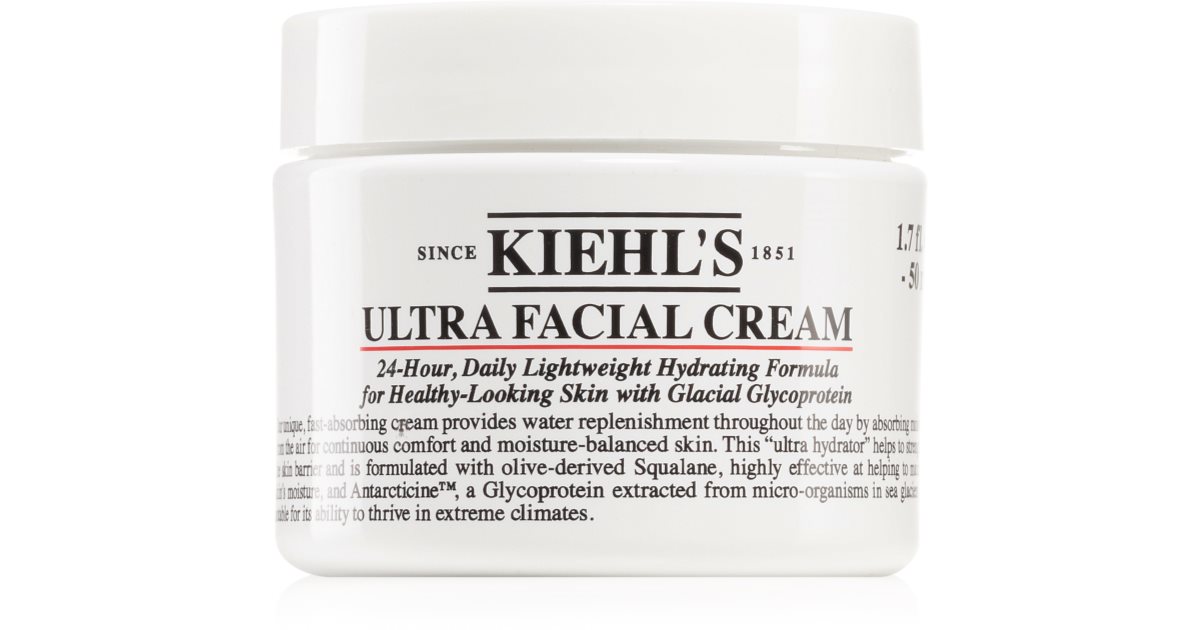 Kiehls Ultra Facial Cream 24 Hour Daily Face Moisturizer Notino Ie