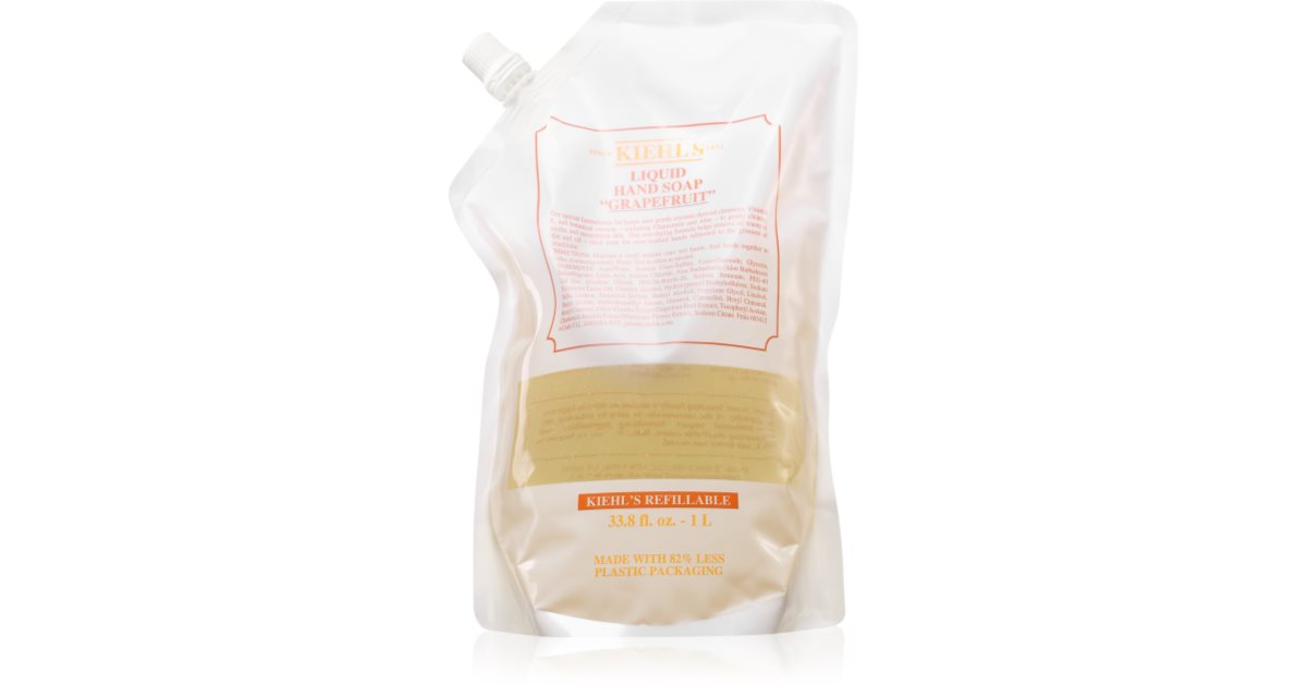 Kiehl's Liquid handsoap Grapefruit antibacterial soap for all types of ...