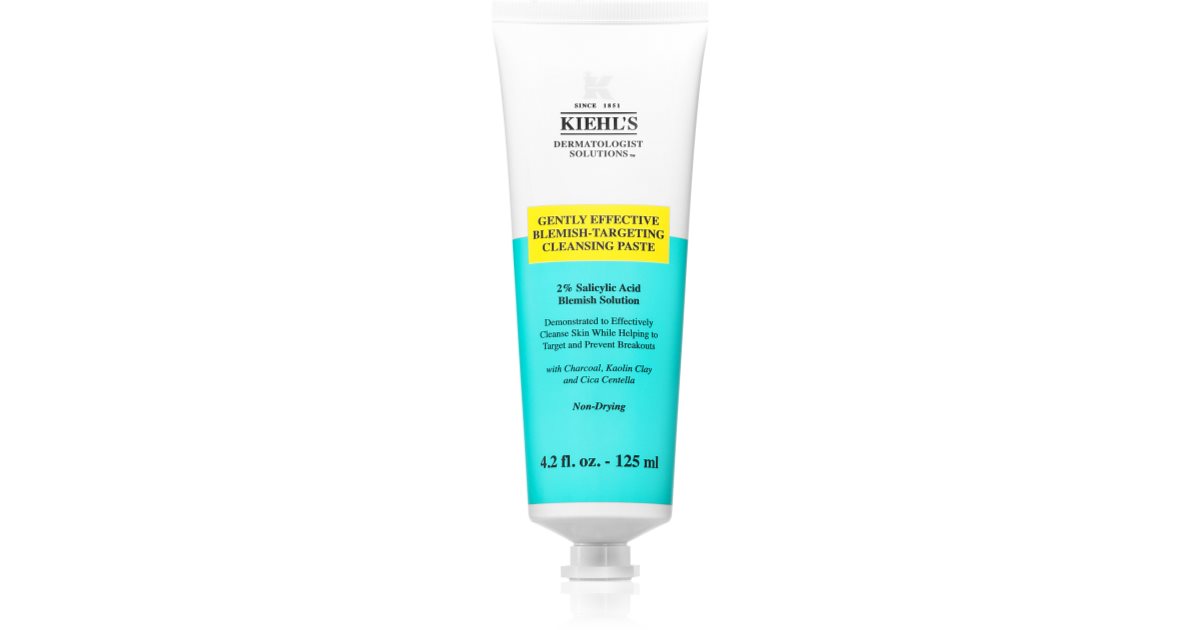 Kiehl's Gently Effective Blemish-Targeting Cleansing Paste cleansing ...