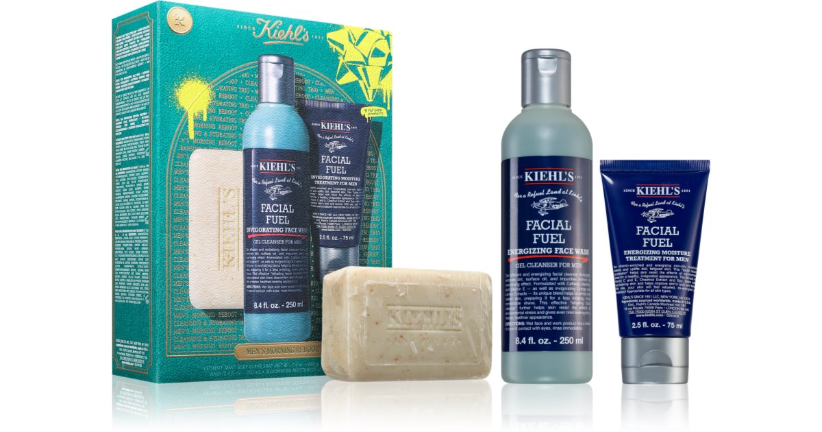 Kiehl's Men's Morning Reboot coffret cadeau pour homme | notino.fr
