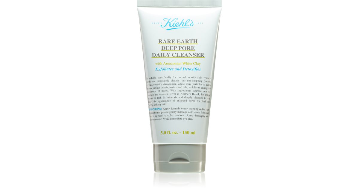 Kiehl's Rare Earth Deep Pore Daily Cleanser crème nettoyante et ...