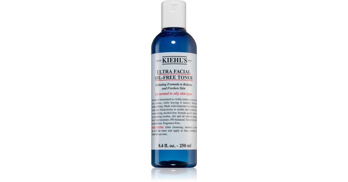 Kiehl's Ultra Facial Oil-Free Toner Toner for Normal to Oily Skin Types ...