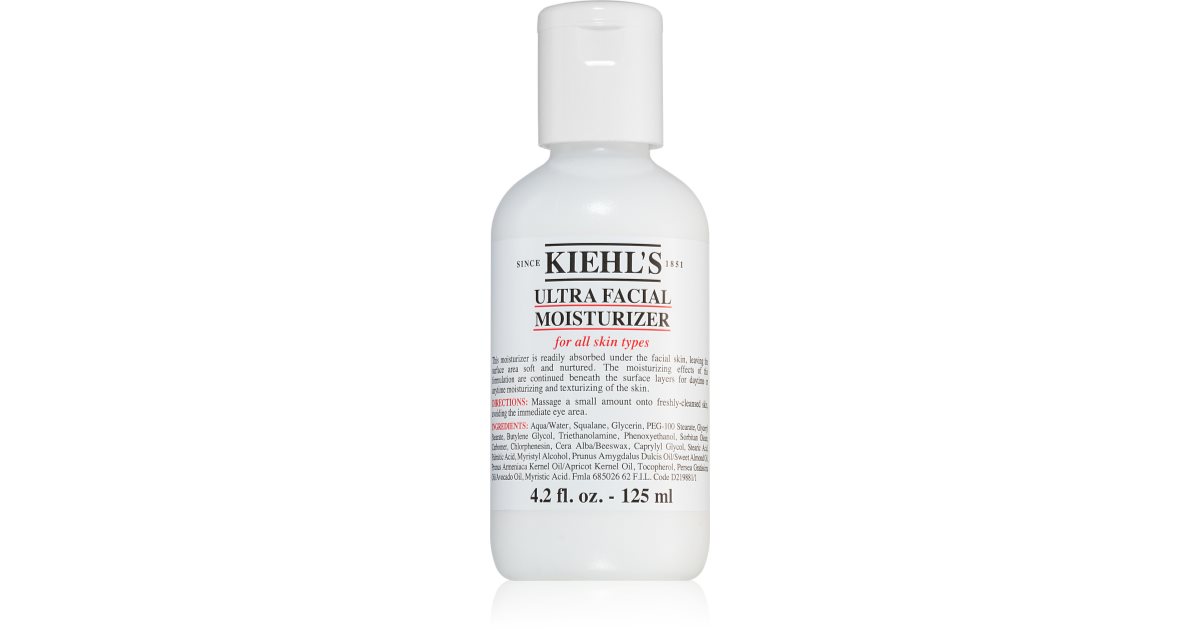 Kiehl's Ultra Facial Moisturizer soin hydratant pour tous types de peau ...