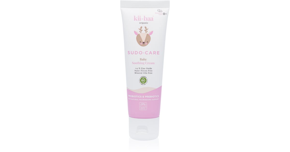 kii-baa® organic SUDO-CARE krem ochronny dla dzieci z cynkiem