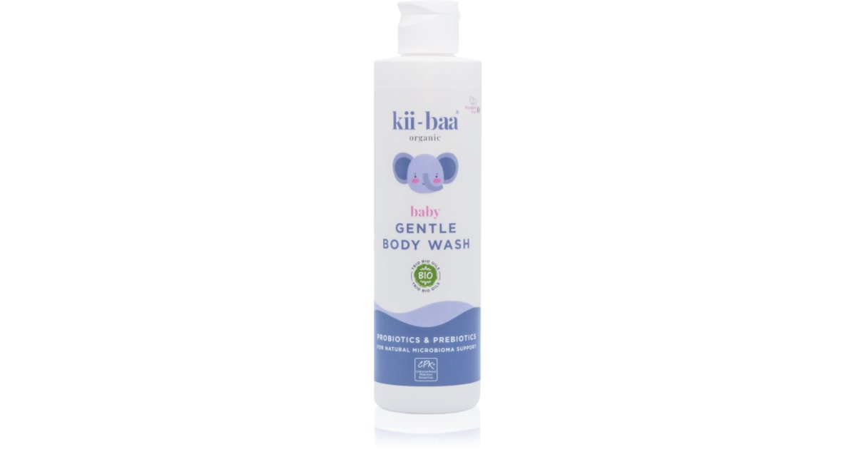 kii-baa® organic Baby Gentle Body Wash Washing Emulsion with pro- and ...
