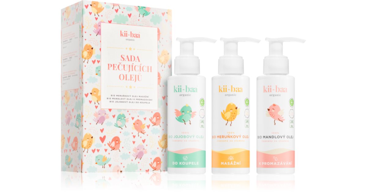 kii-baa® organic Oil Gift Set Geschenkset (für Kinder ab der Geburt) ️ ...