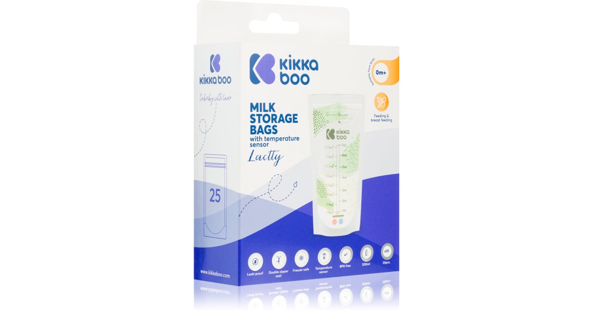 Kikkaboo Lactty sachet pour conserver le lait maternel | notino.fr