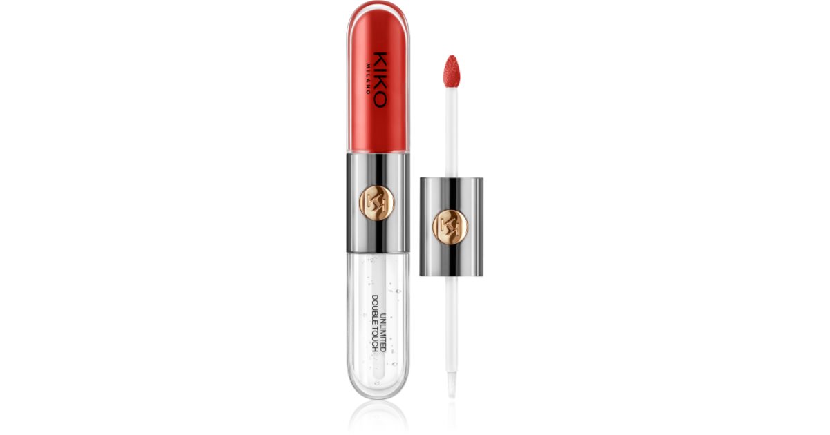 KIKO Milano Unlimited Double Touch long-lasting liquid lipstick ...