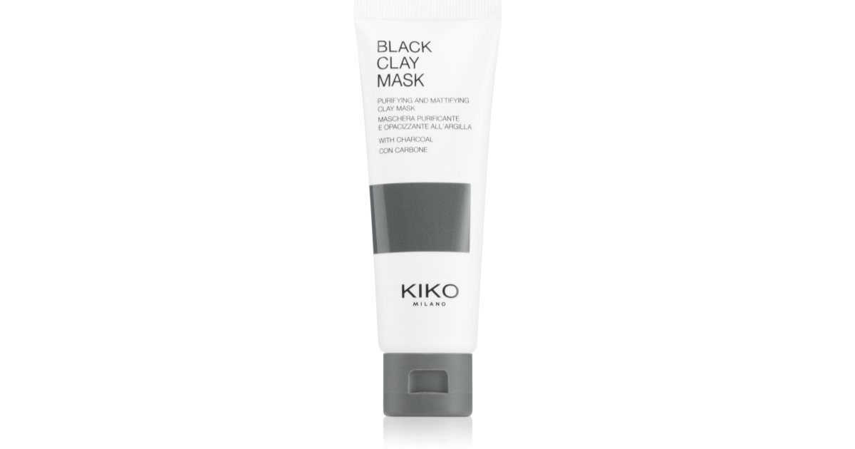 KIKO Milano Black Clay Mask masque purifiant visage | notino.fr