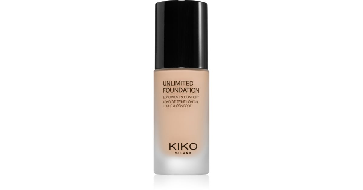 KIKO Milano Unlimited Foundation dlouhotrvající tekutý make-up s matným ...