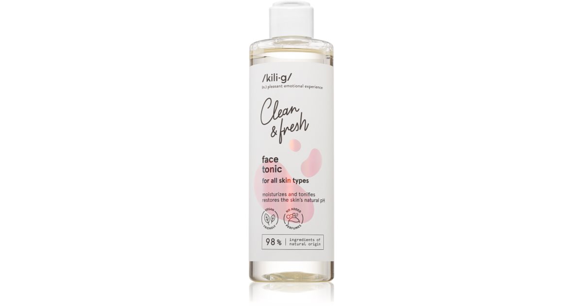 Kilig Clean & Fresh почистващ тоник за лице | notino.bg