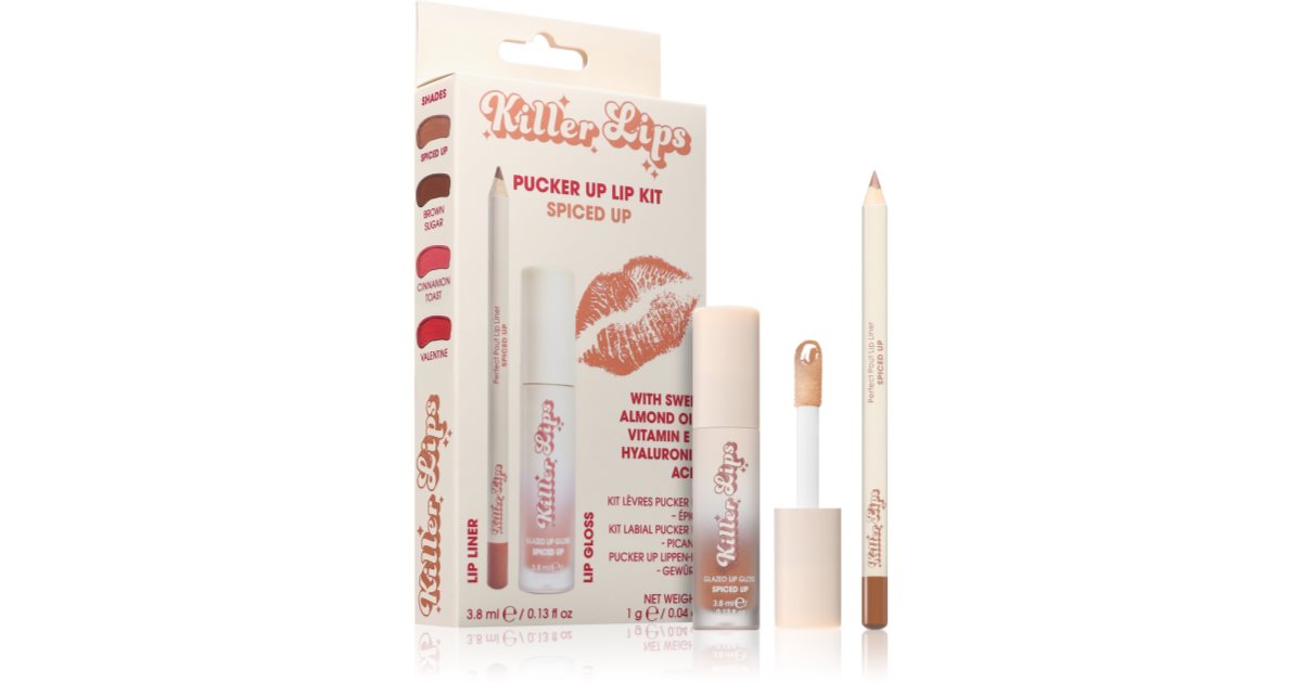 Killer Lips Pucker Up Lip Kit set for lips for women Spiced Up | notino ...
