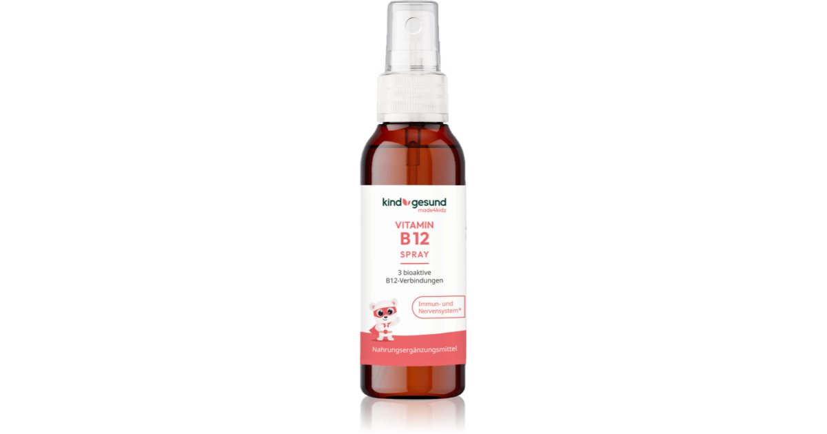 Kindgesund Vitamin B12 Spray für Kinder Spray zur Aufrechterhaltung ...