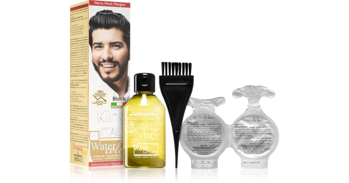 King Italy Water Color coloration cheveux permanente pour homme | notino.fr