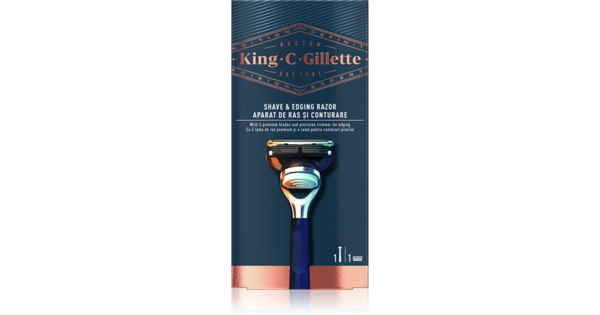 King C. Gillette Shave & Edging Razor | Livrare rapida! | Notino.ro