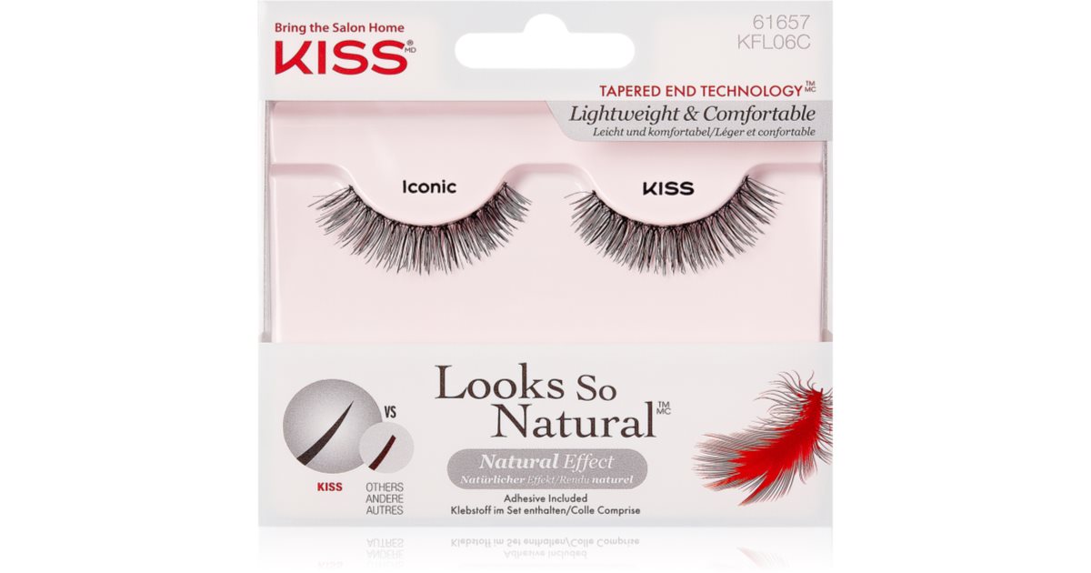 KISS Look So Natural tekoripset | notino.fi