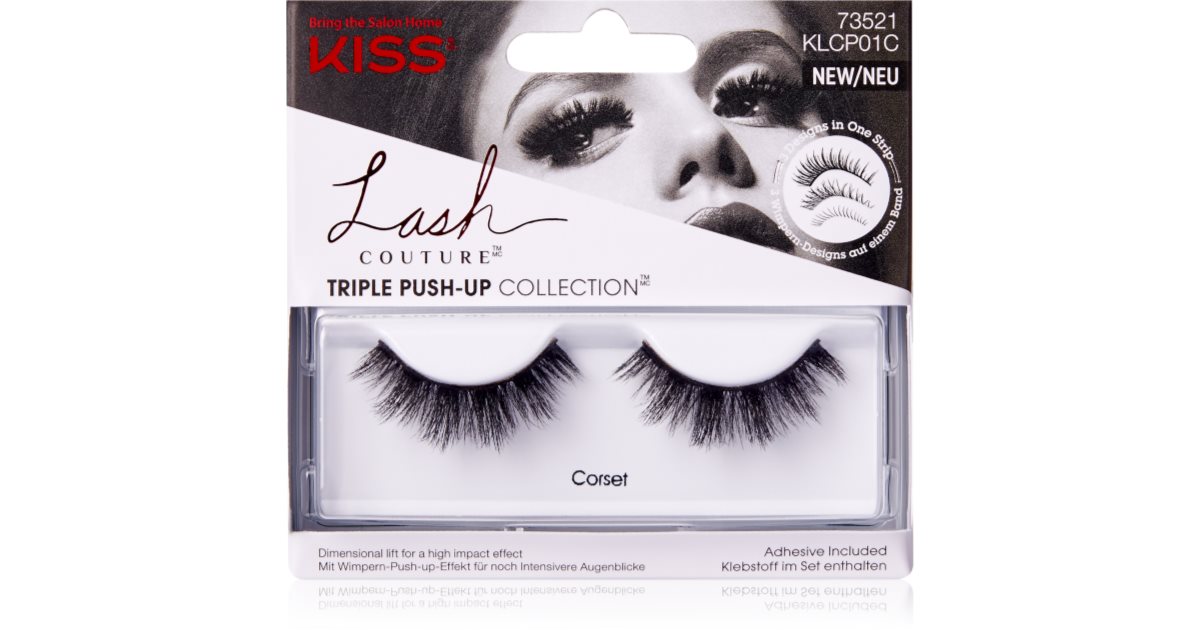 KISS Lash Couture Triple Push-Up false eyelashes | notino.co.uk