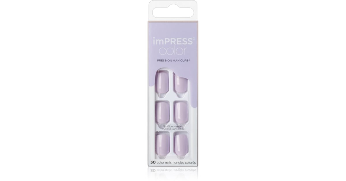 KISS imPRESS Color Short tekokynnet itseliimautuva | notino.fi