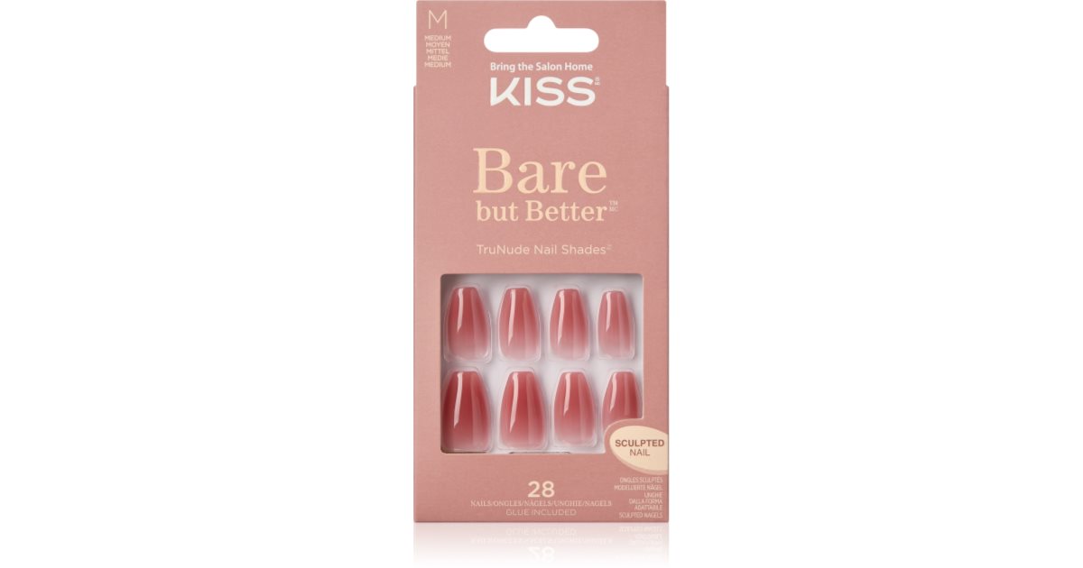 KISS Bare But Better Medium Faux ongles | notino.be