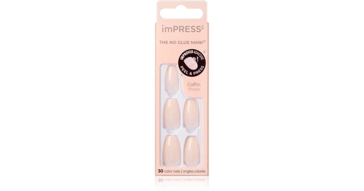 KISS imPRESS The No Glue Mani Medium false nails | notino.co.uk