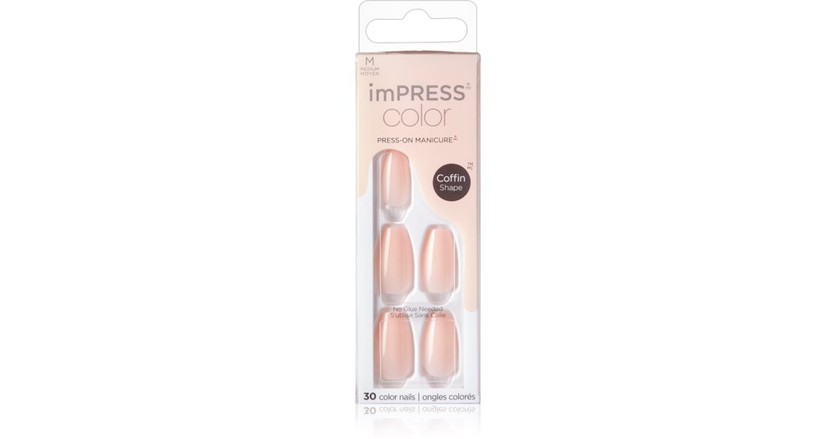 KISS imPRESS Color Medium Faux ongles | notino.fr