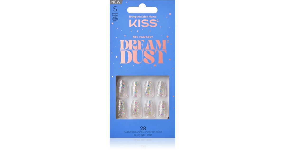 KISS Dream Dust Gel Fantasy false nails | notino.co.uk