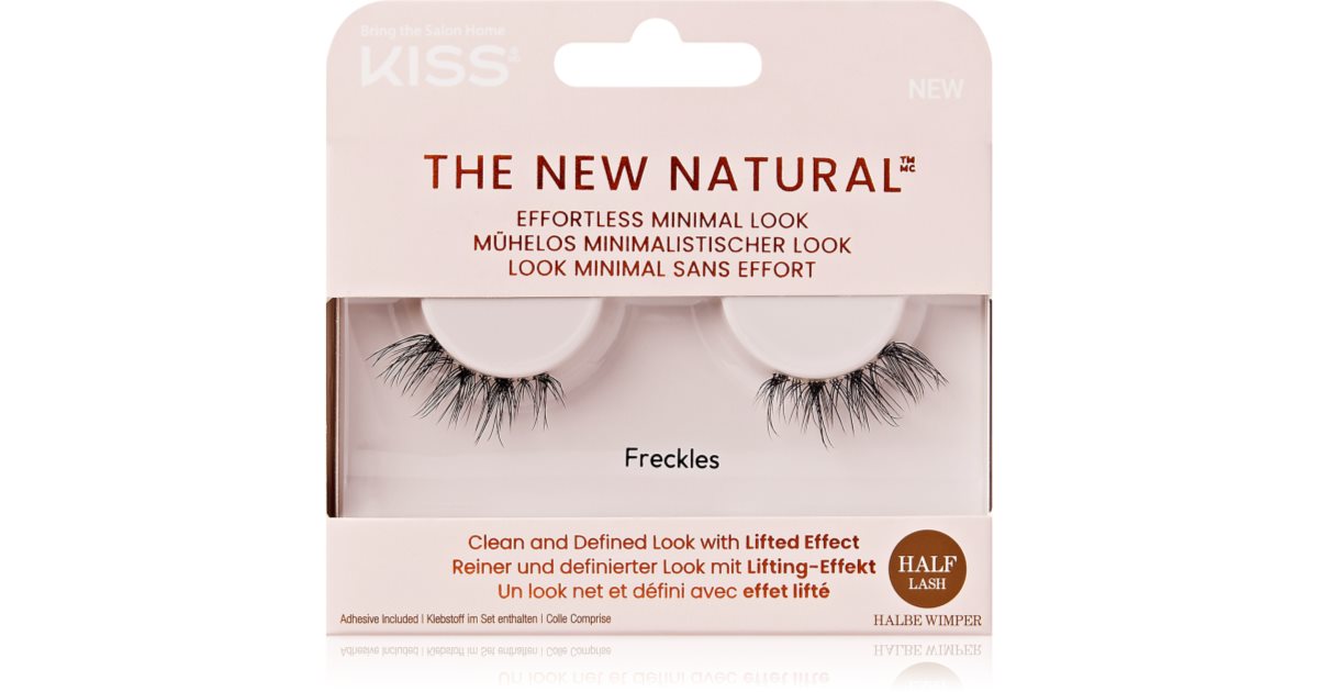 KISS The New Natural Effortless Minimal Look false eyelashes | notino.co.uk