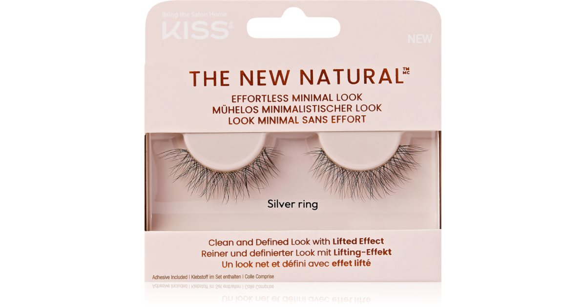 KISS The New Natural Effortless Minimal Look false eyelashes | notino.co.uk