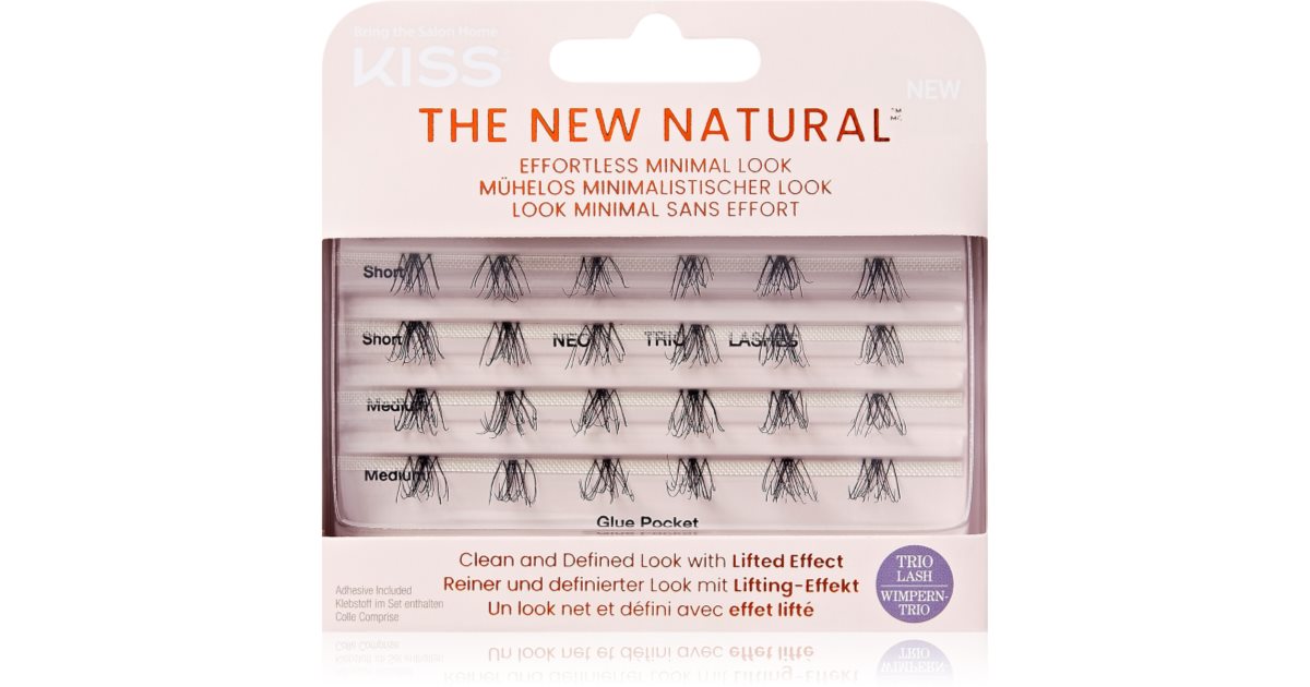 KISS The New Natural Effortless Minimal Look knott-free individual ...