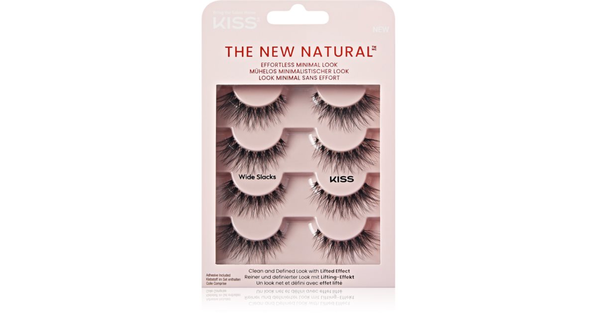 KISS The New Natural Effortless Minimal Look false eyelashes | notino.co.uk
