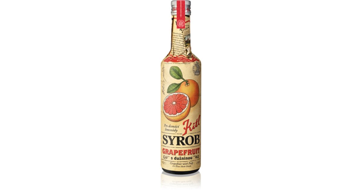 Kitl Syrob Grapefruit s dužinou sirup na prípravu nápoja | notino.sk