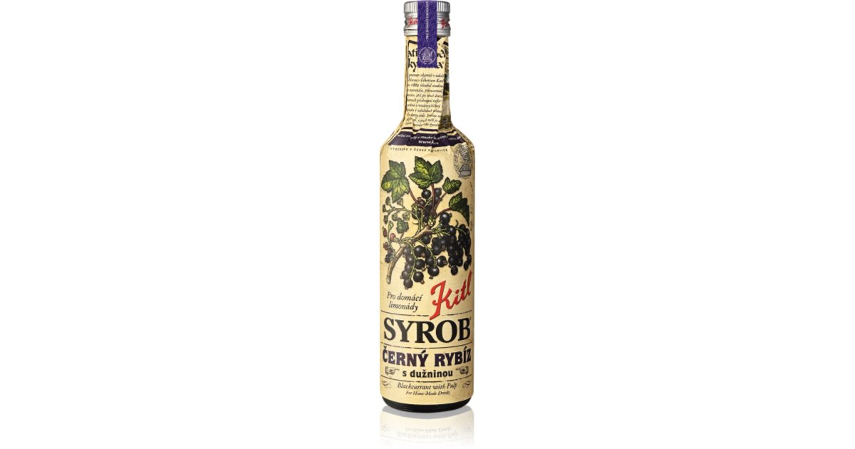 Kitl Syrob Černý rybíz s dužinou sirup pro přípravu nápoje | notino.cz Kitl Syrob Černý rybíz s dužinou sirup pro přípravu nápoje | notino.cz