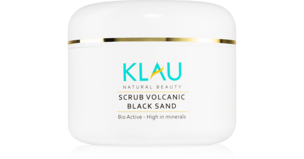 KLAU Volcanic Black Sand Mineraalne näokoorija | notino.ee