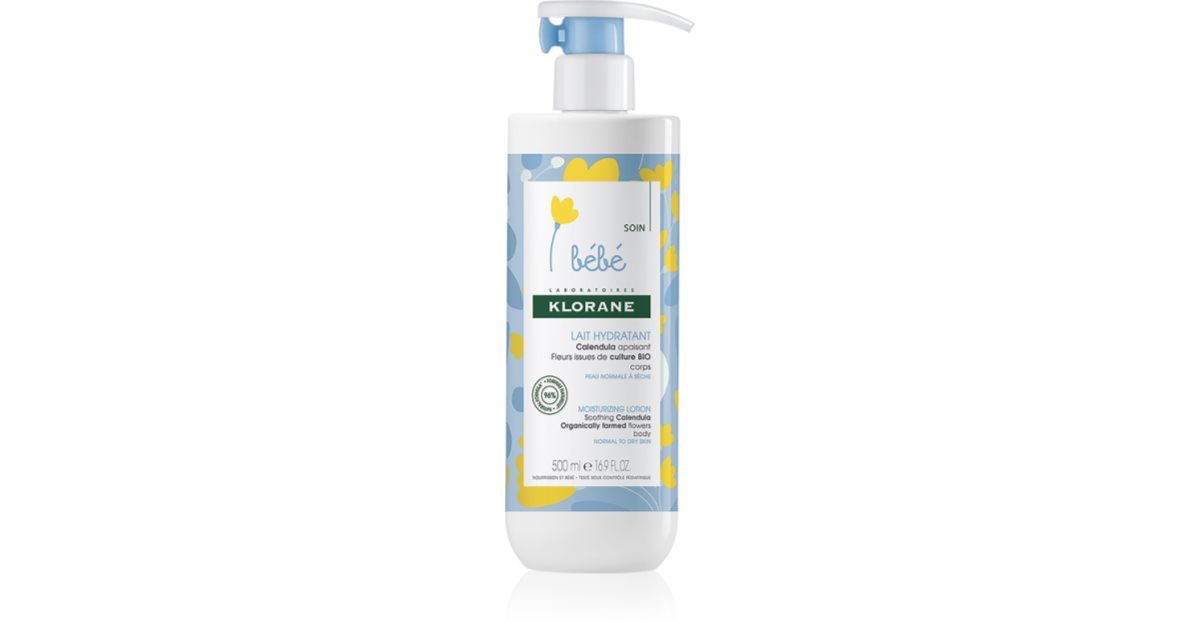 Klorane Bébé Calendula moisturising body lotion for children from birth ...