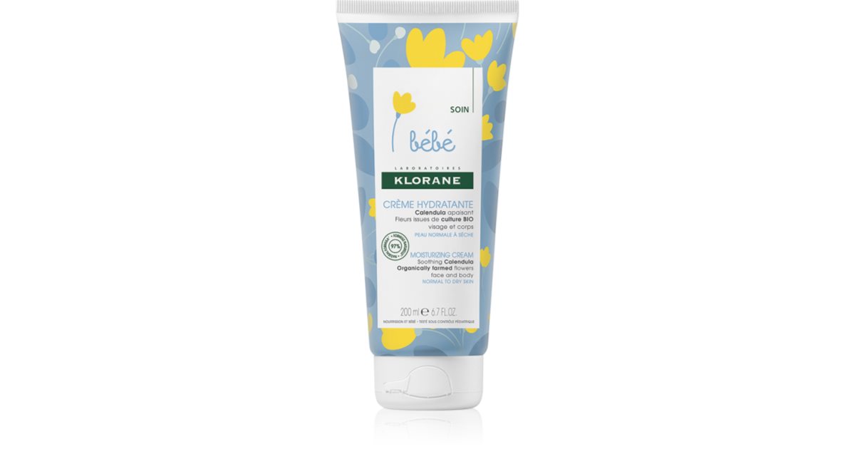Klorane Bébé Calendula face and body moisturiser for children | notino ...