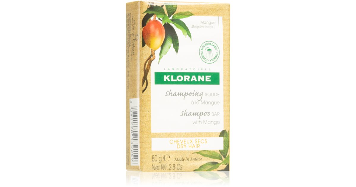 Klorane Mango Shampoo Bar shampoo bar for nourish and shine | notino.co.uk