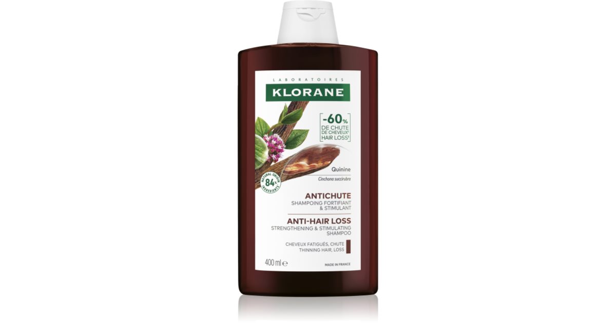 Klorane Quinine & Edelweiss Bio shampoing fortifiant anti-chute | notino.fr