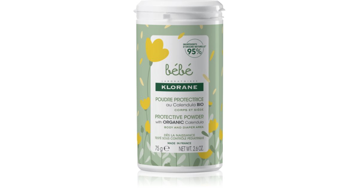 Klorane Bébé Calendula puder ochronny dla dzieci